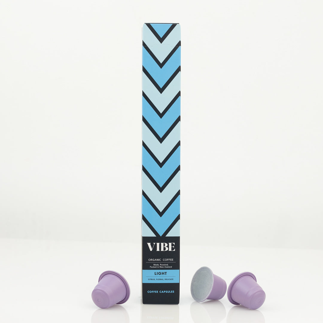 10 Nespresso® Compatible Coffee Capsules – Vibe Coffee